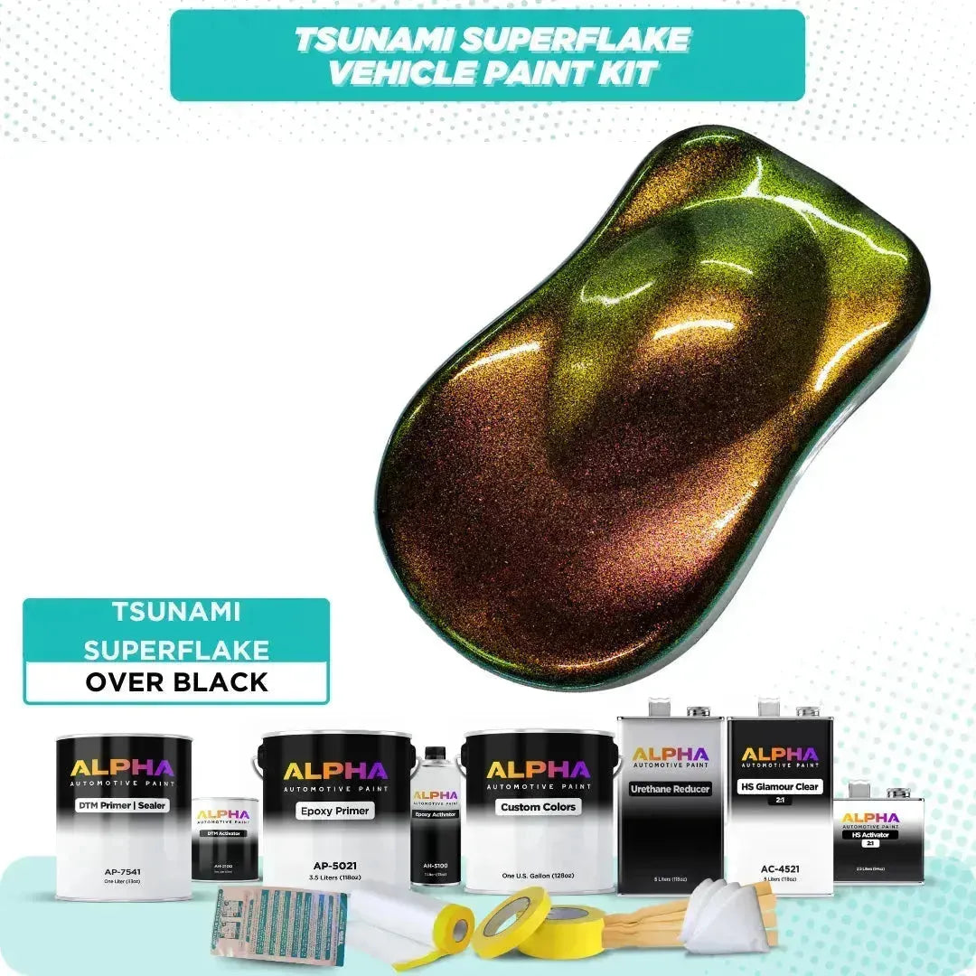 Tsunami Superflake Vehicle Paint Kit – The Spray Source
