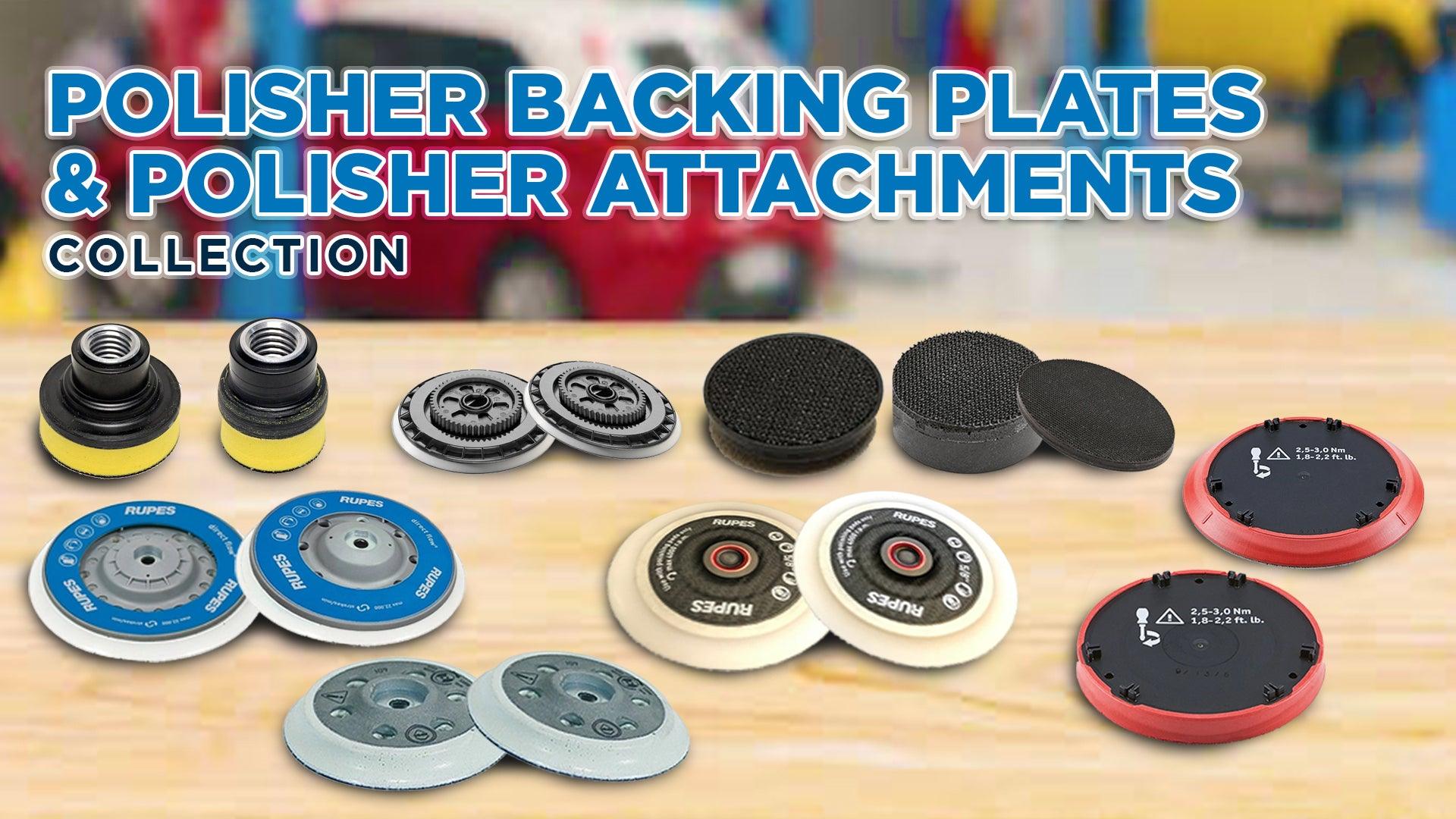 Polisher Backing Plates & Polisher Attachments – The Spray Source