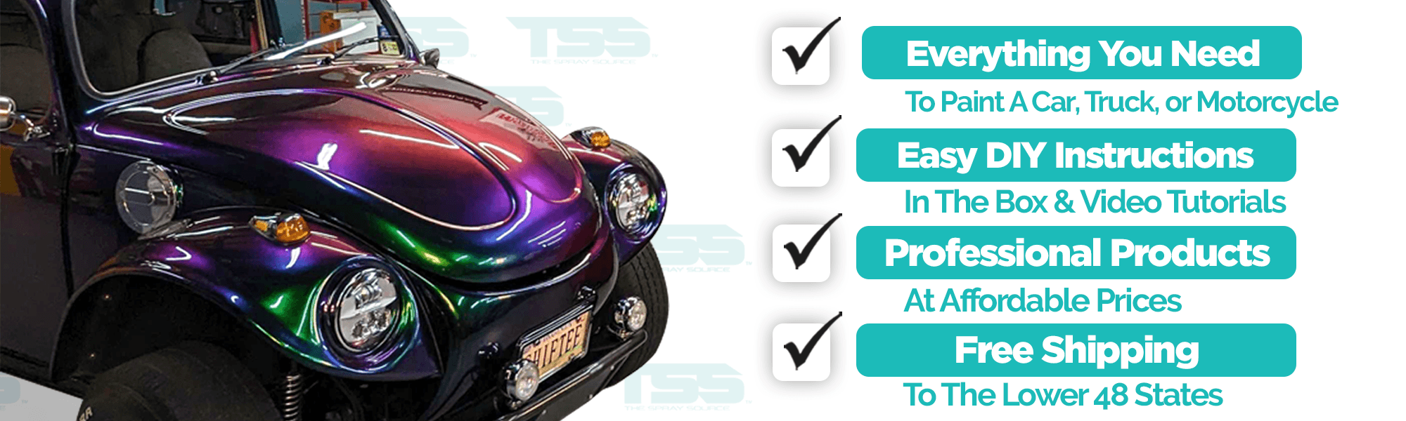 TSS Car Paint Kits - Professional and DIY – The Spray Source