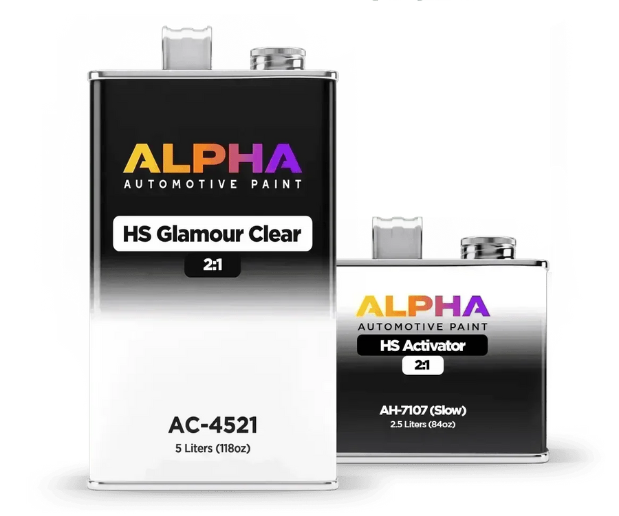 HS Glamour Clearcoat AC-4521 Kit | Alpha Automotive Paint – The Spray ...