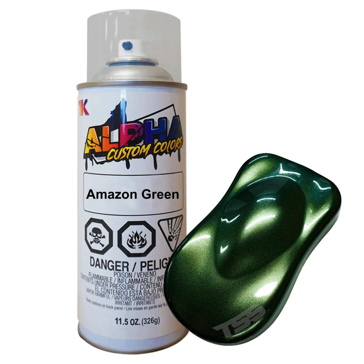 Amazon Green Spray Can | Custom Paint Automotive Autoflex Epoxy Resin ...