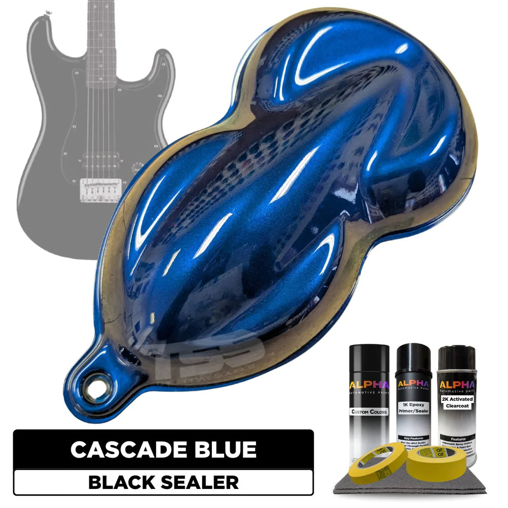 Cascade Blue Guitar Paint Kit – The Spray Source