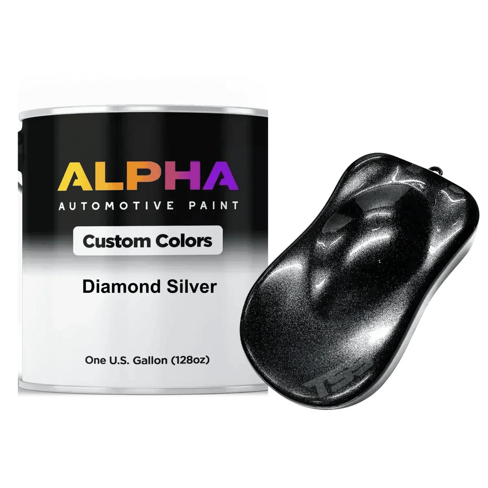 Diamond Silver Paint Basecoat | Automotive Custom Color – The Spray Source