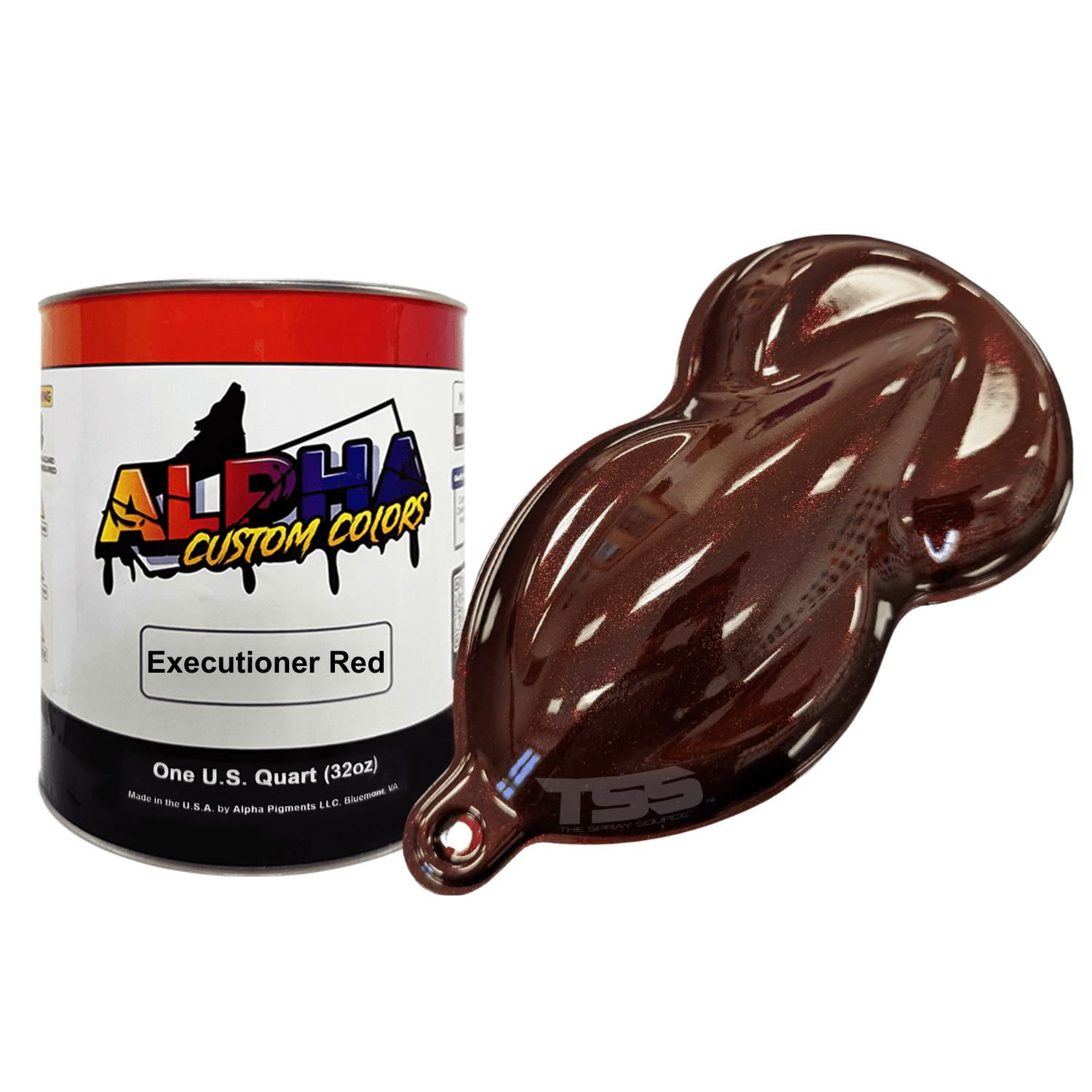 Executioner Red Paint Basecoat | Automotive Custom Color – The Spray Source