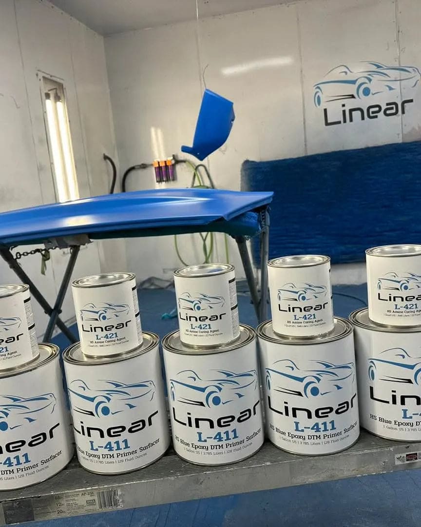 High Build DTM Epoxy Primer L411 | Linear Blocking Tools – The Spray Source