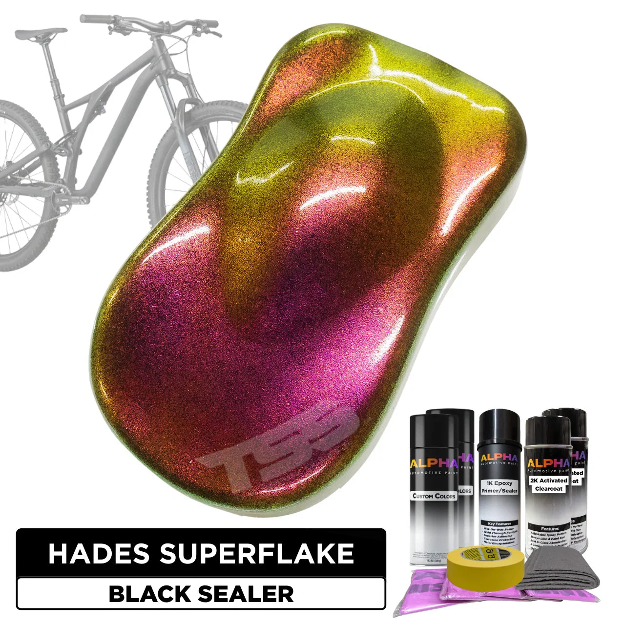 Hades Superflake Bike Paint Kit – The Spray Source