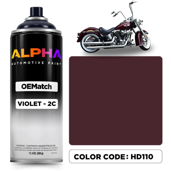 Harley-Davidson Violet 2C HD110 | OEMatch Spray Can – The Spray Source