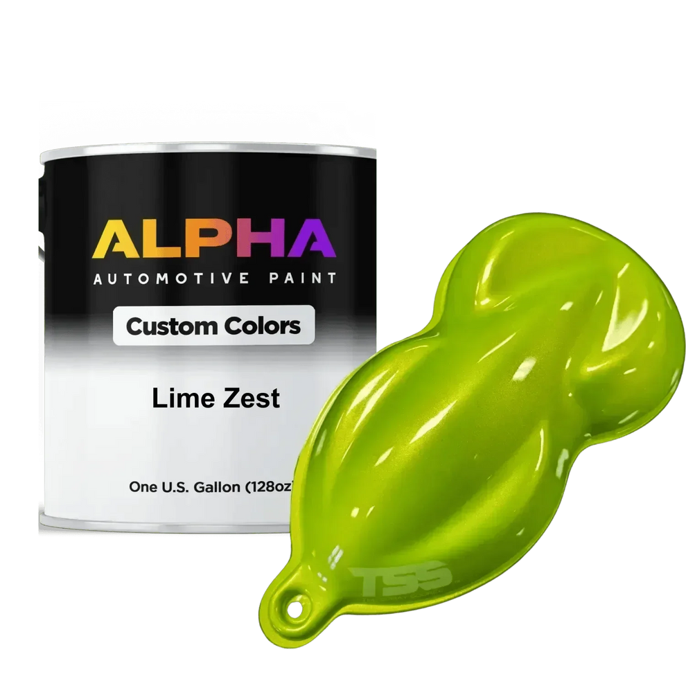 Lime Zest Paint Basecoat | Automotive Custom Color – The Spray Source