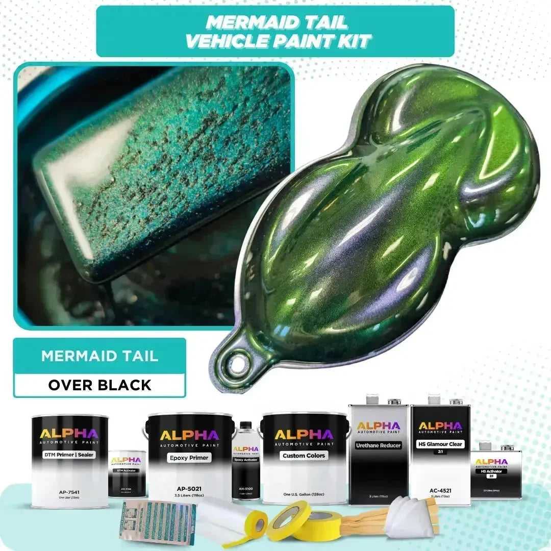 Mermaid Tail Vehicle Paint Kit – The Spray Source