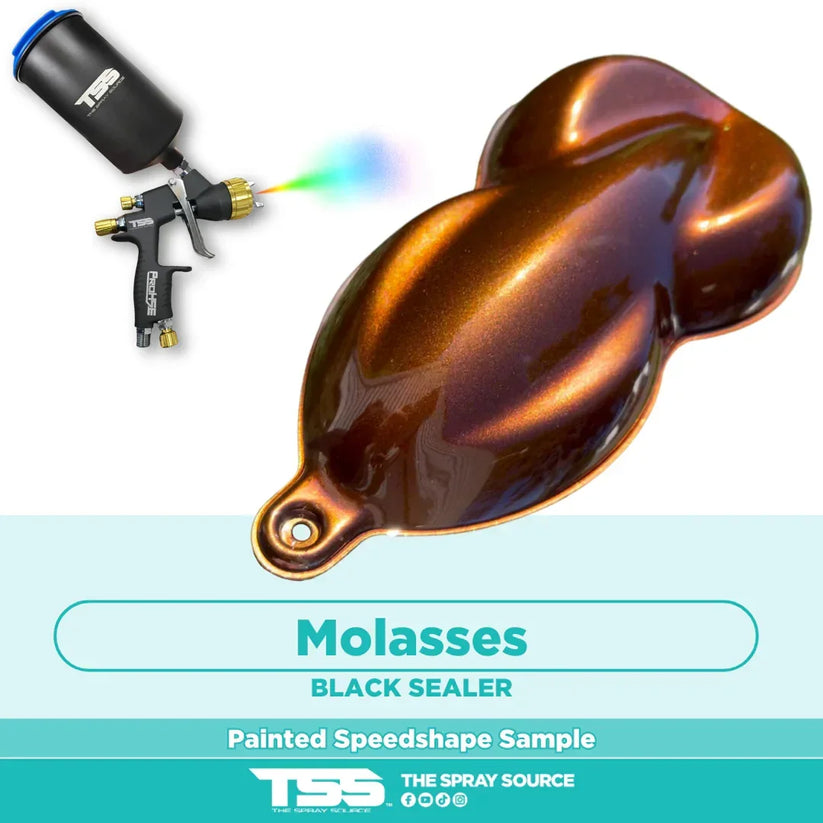 Molasses Painted Sample (Black Ground Coat) – The Spray Source