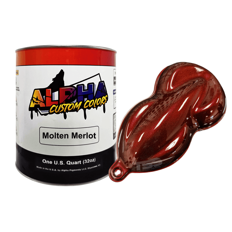 Molten Merlot Paint Basecoat | Automotive Custom Color – The Spray Source