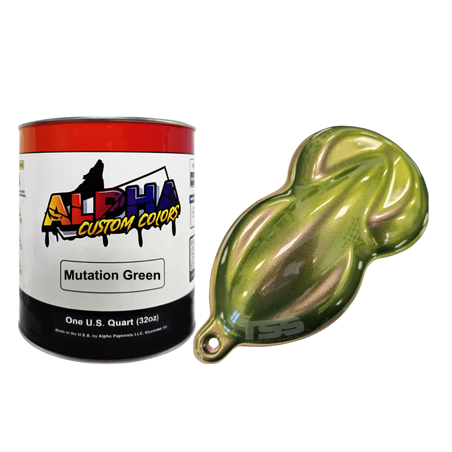 Mutation Green Paint Basecoat | Automotive Custom Color – The Spray Source