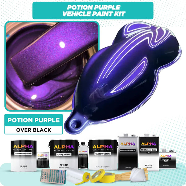 Potion Purple Vehicle Paint Kit – The Spray Source