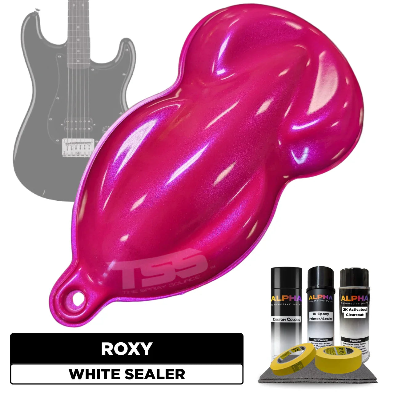 Roxy Guitar Paint Kit – The Spray Source