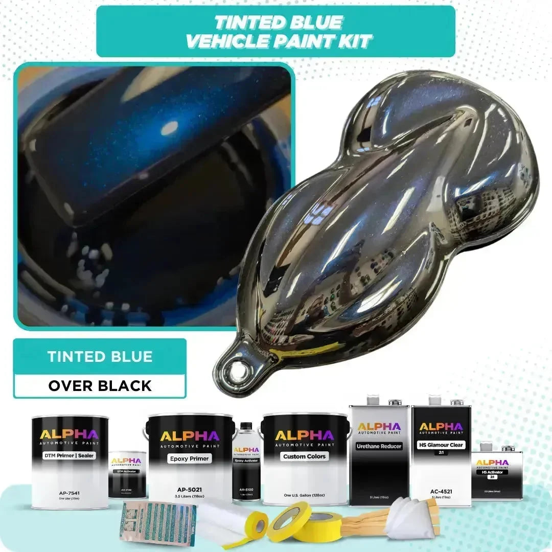 Tinted Blue Vehicle Paint Kit – The Spray Source