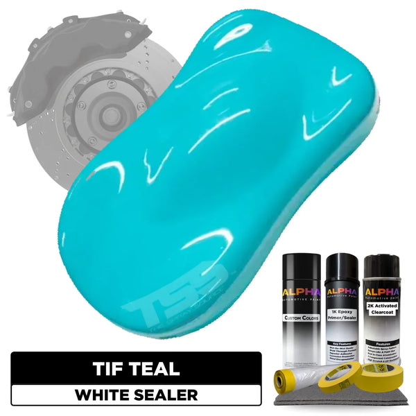 Tif Teal Brake Caliper Paint Kit – The Spray Source