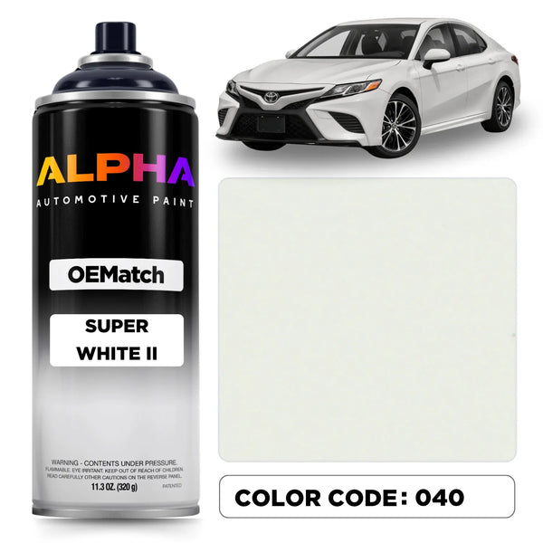 Toyota Super White II 040 | OEMatch Spray Can – The Spray Source