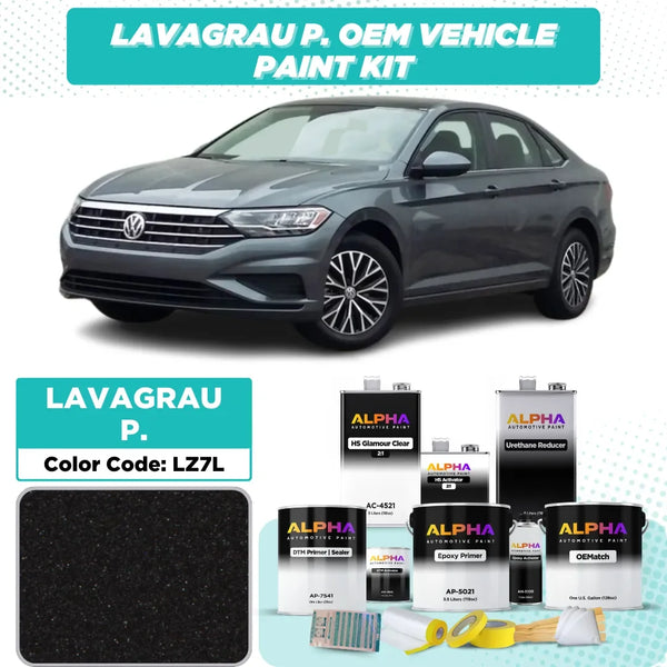 Volkswagen / Audi Lava Gray Pearl LZ7L / Z7L | OEMatch Vehicle Paint K ...