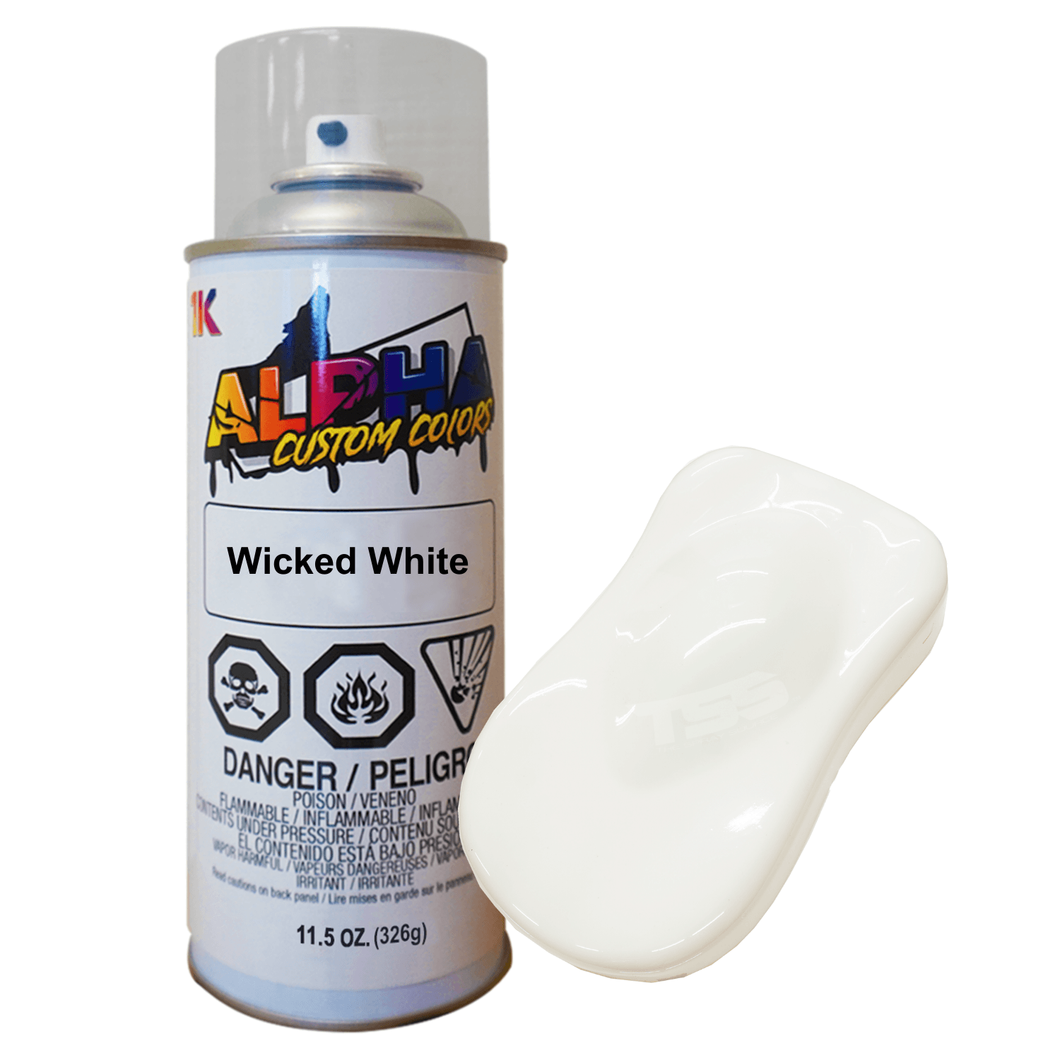 Wicked White Spray Can | Custom Paint Automotive Autoflex Epoxy Resin ...