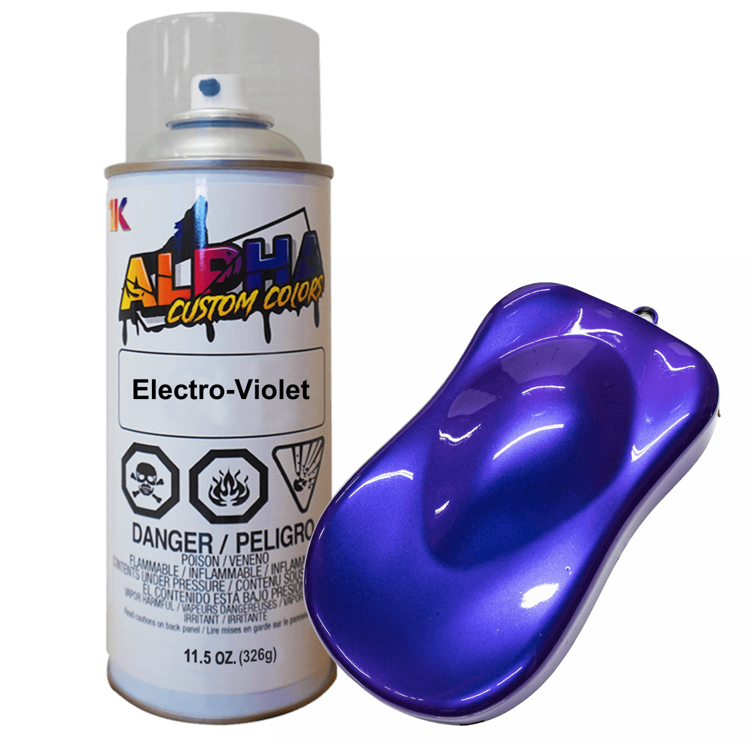 Electro-Violet Spray Can | Custom Paint Automotive Autoflex Epoxy – The ...