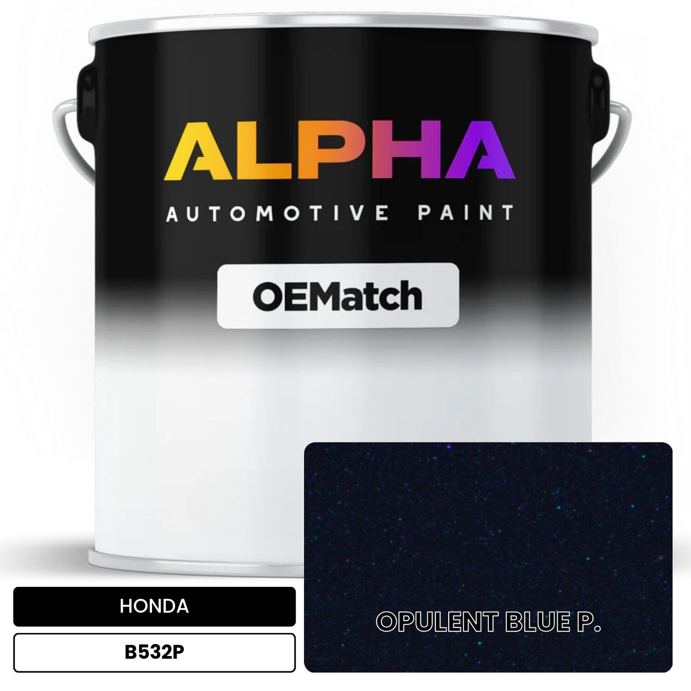 HONDA OPULENT BLUE P. B532P | OEMatch Automotive Basecoat – The Spray ...