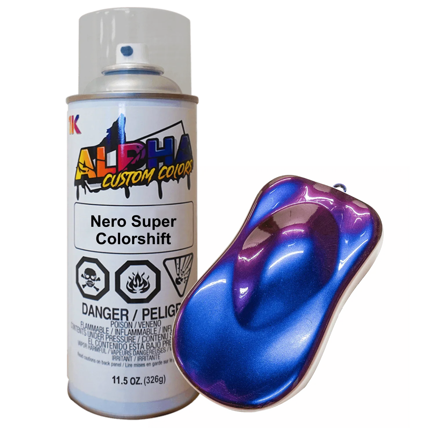 Nero Super Colorshift Spray Can | Custom Paint Automotive Autoflex ...