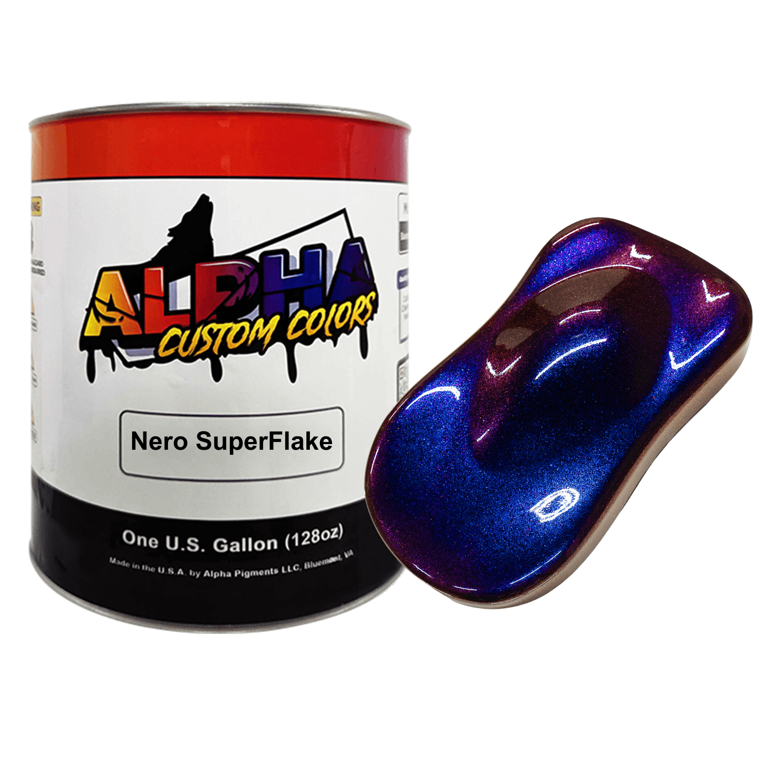 Nero SuperFlake Paint Basecoat | Automotive Custom Color – The Spray Source