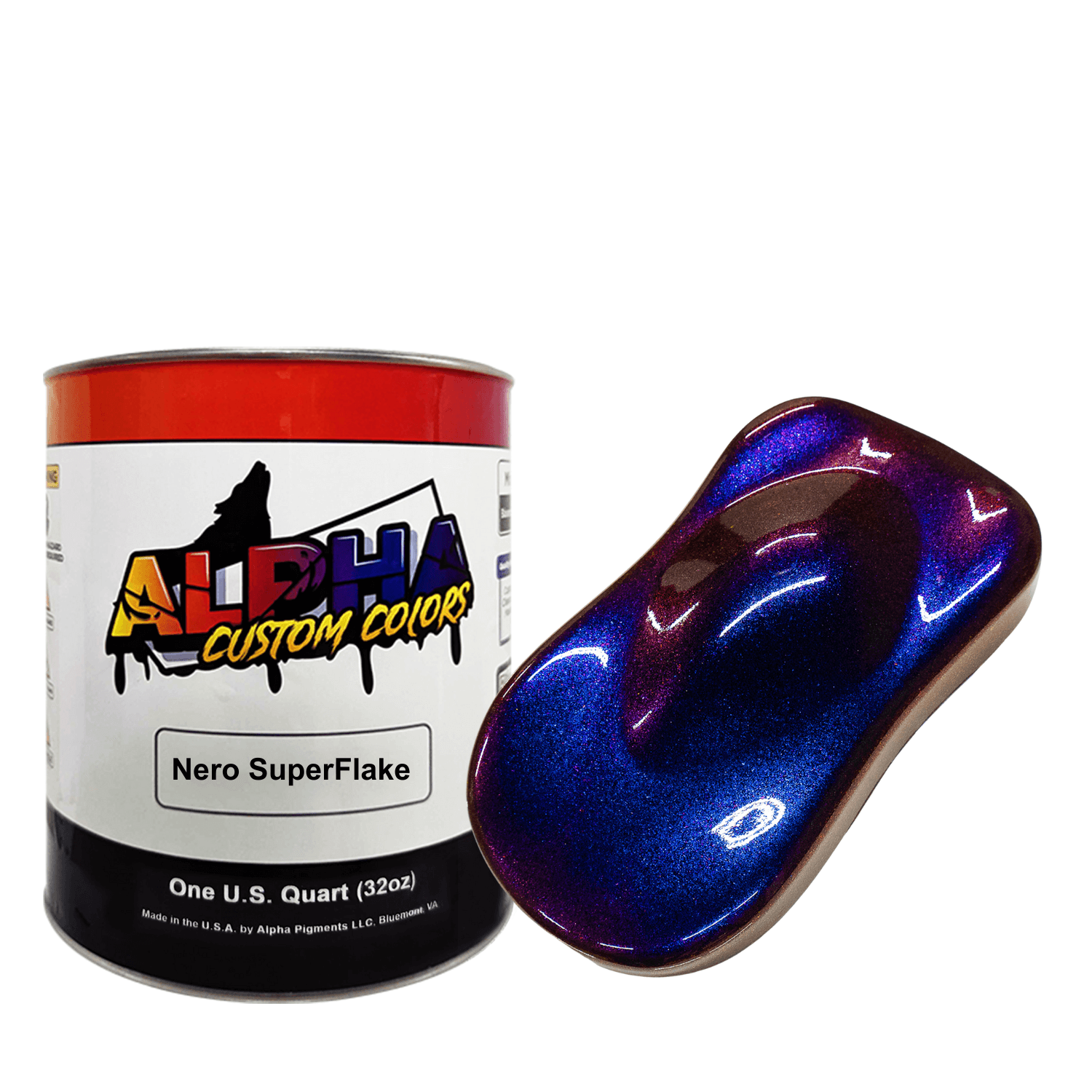 Nero SuperFlake Paint Basecoat | Automotive Custom Color – The Spray Source