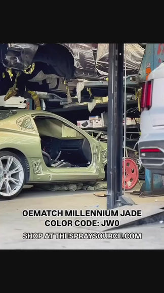 NISSAN YELLOWISH GREEN M. JW0 | OEMatch Automotive Basecoat – The Spray ...