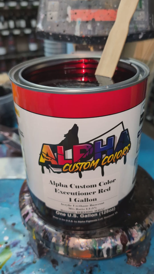 Executioner Red Paint Basecoat | Automotive Custom Color – The Spray Source