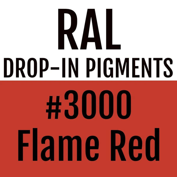 RAL #3000 Flame Red Drop-In Pigment for Liquid Wrap or Bedliner – The ...