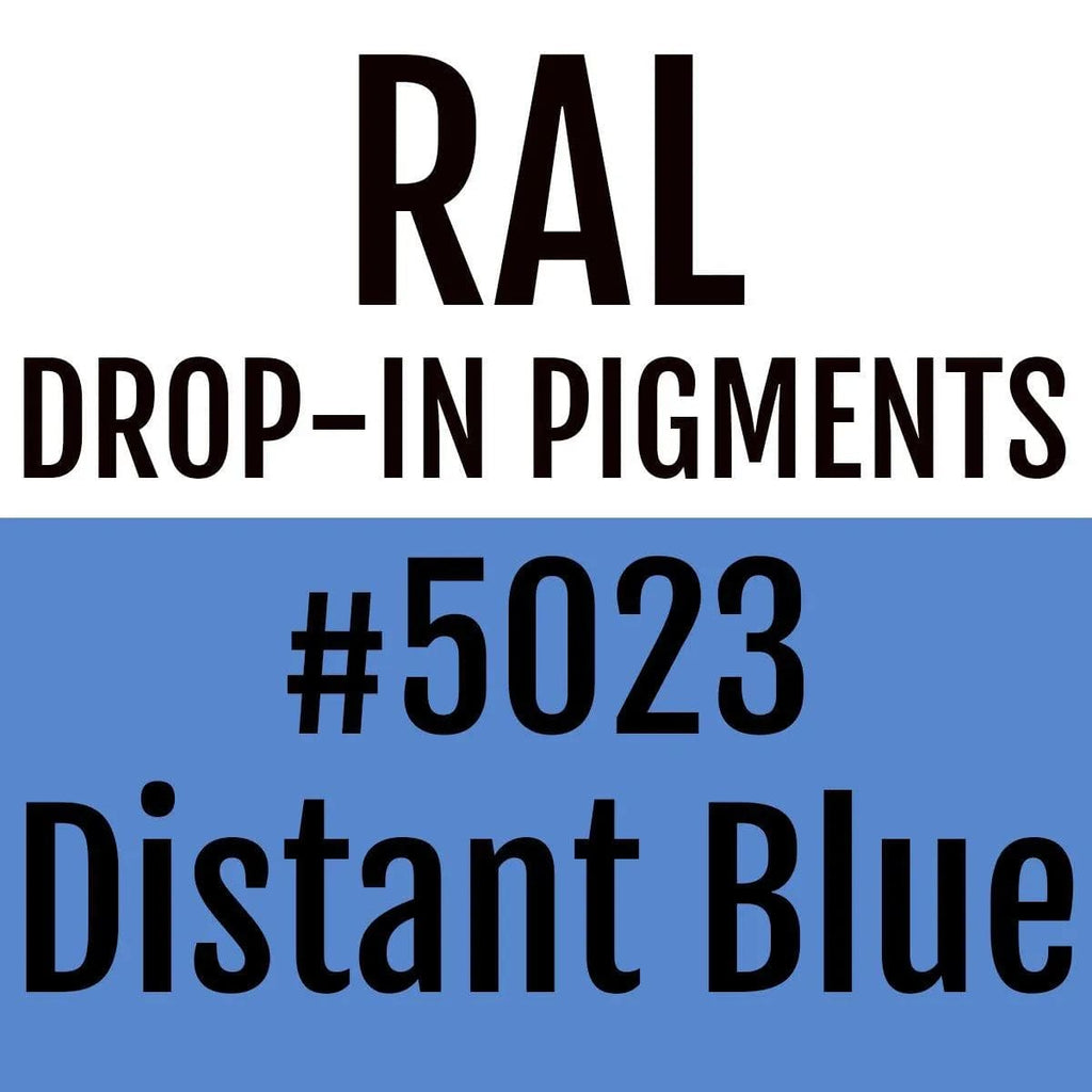 RAL #5023 Distant Blue Drop-In Pigment for Liquid Wrap or Bedliner ...