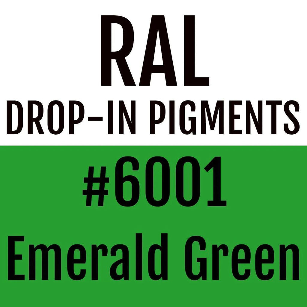 RAL #6001 Emerald Green Drop-In Pigment for Liquid Wrap or Bedliner ...