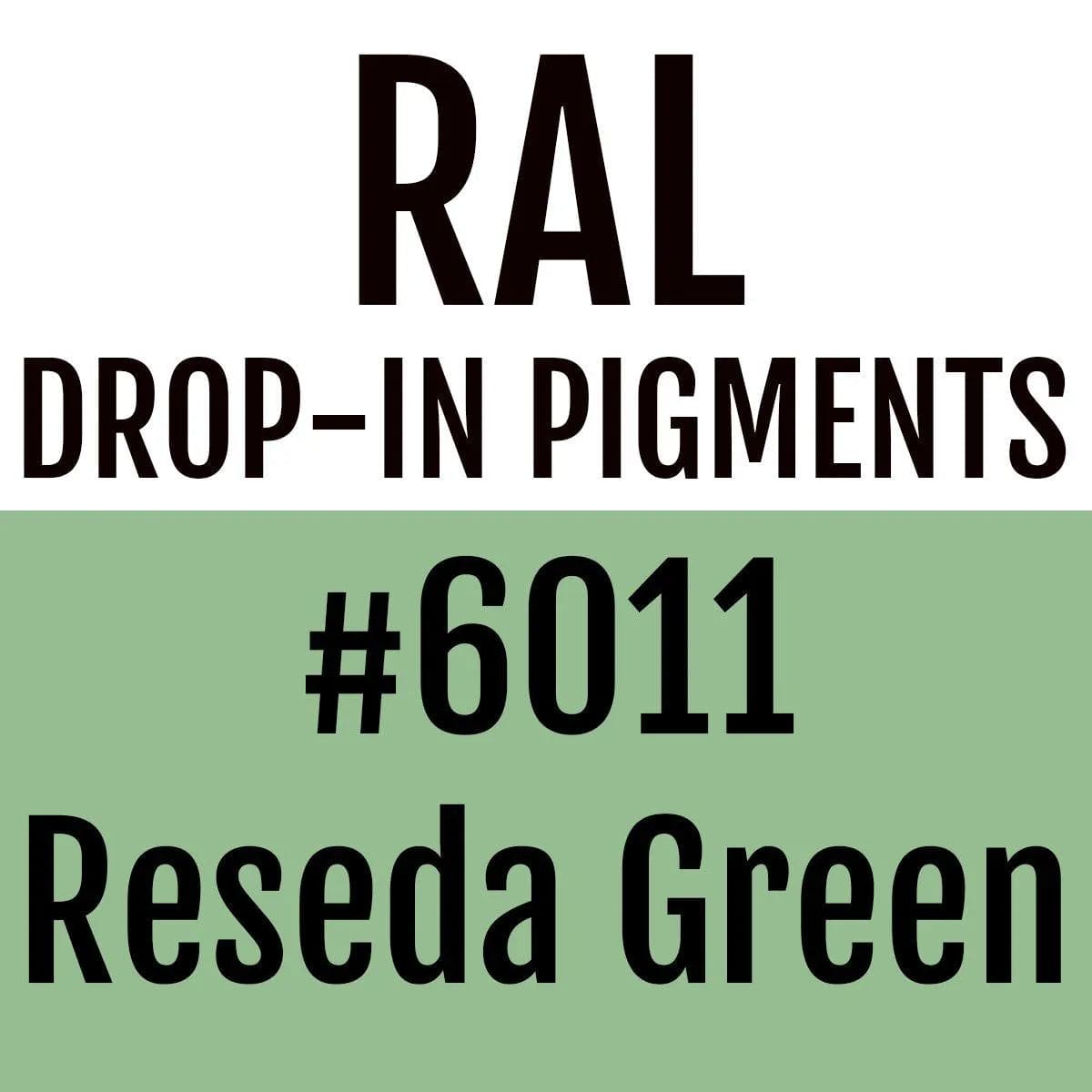 RAL #6011 Reseda Green Drop-In Pigment for Liquid Wrap or Bedliner ...