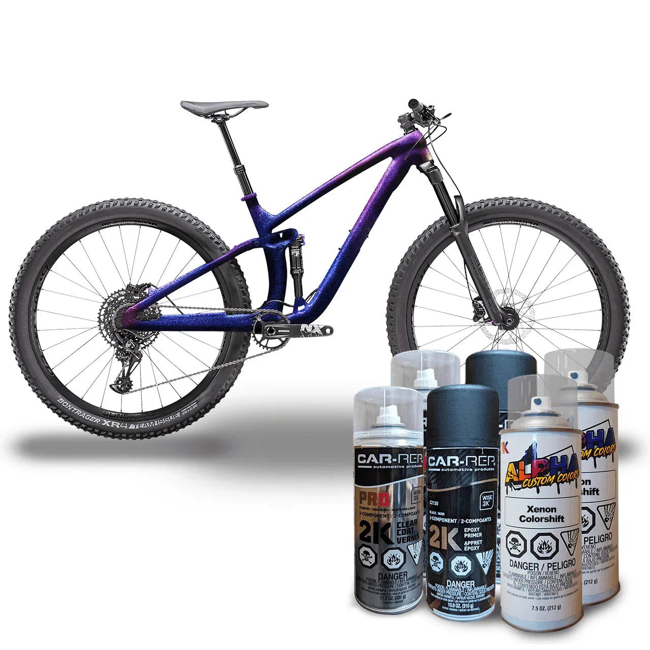 Xenon Colorshift Bike Paint Kit – The Spray Source