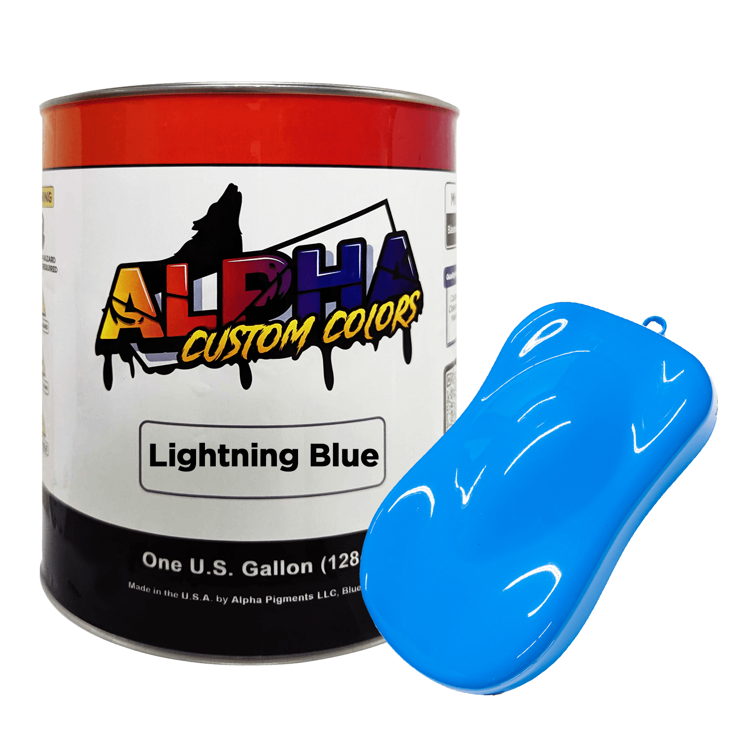 Lightning Blue Paint Basecoat – The Spray Source